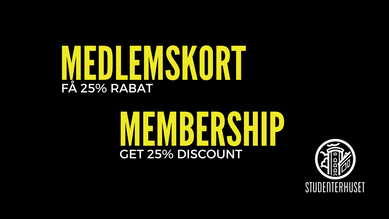 Membership - Studenterhuset